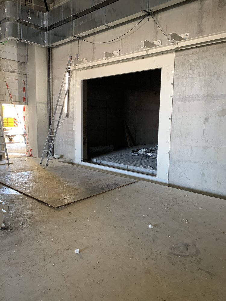 Rhino Cargo Door Installation – Germany | DTI Industrial Doors Bolton UK